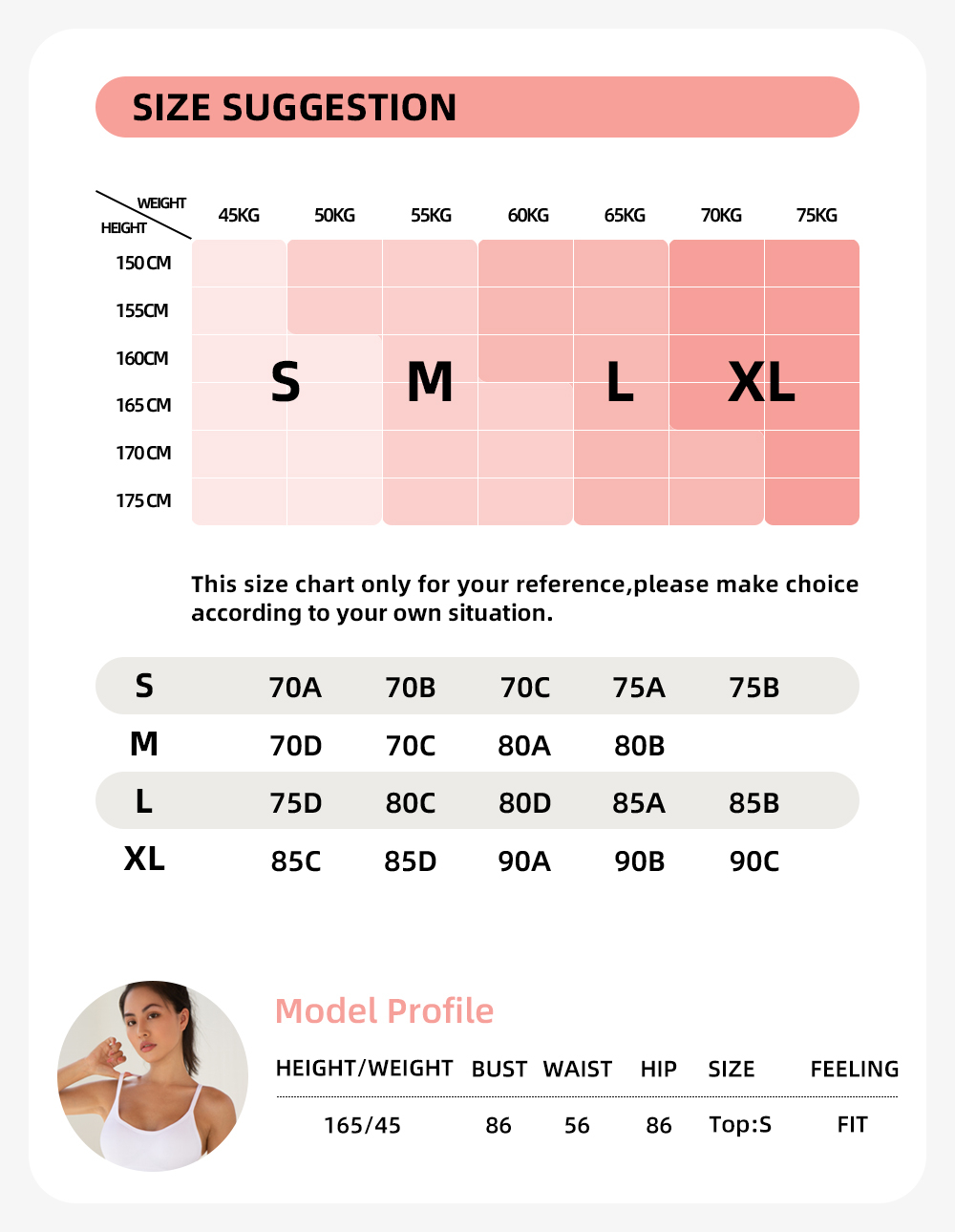 MOVING PEACH Women sleeping bra V-neck High elastic triangle bra super ...