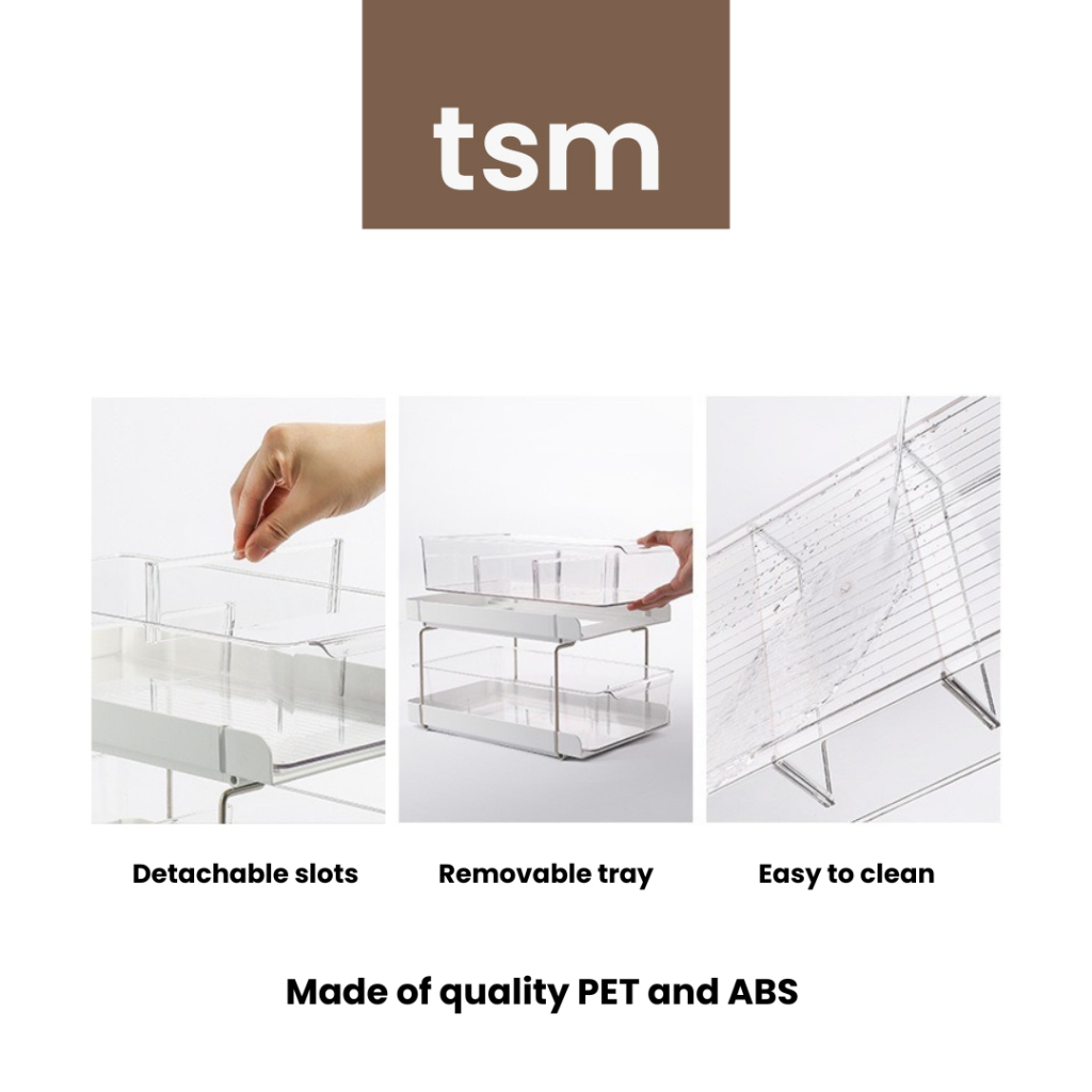 TSM Kitchen Rack Drawer Under Sink Kitchen Storage | Pantry Spice ...