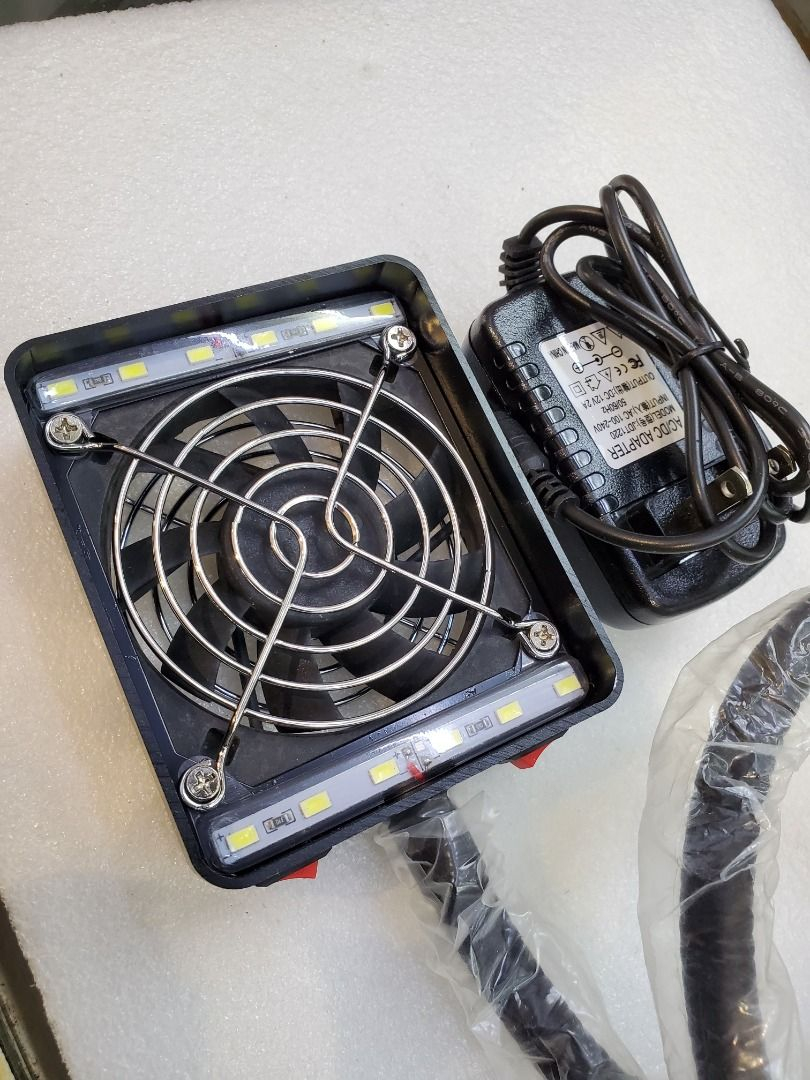 M1 Soldering Iron Smoke Exhaust Fan – Portable Fume Extractor for Safe ...