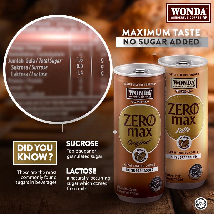 [Bundle of 12cans]Wonda Coffee Zero Max Original/Latte Maximum Taste No ...