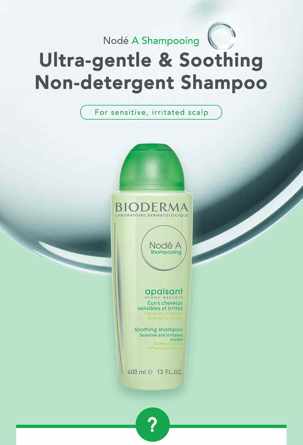Bioderma Node A Shampooing Soothing Non-Detergent Shampoo (Sensitive ...