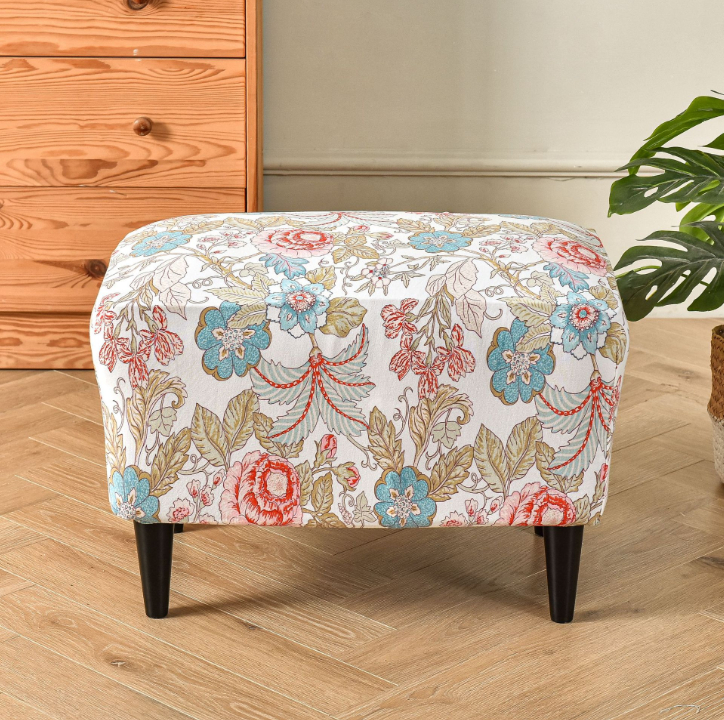 Square stool cover bench cover dining chair set tiger stool cover foot ...