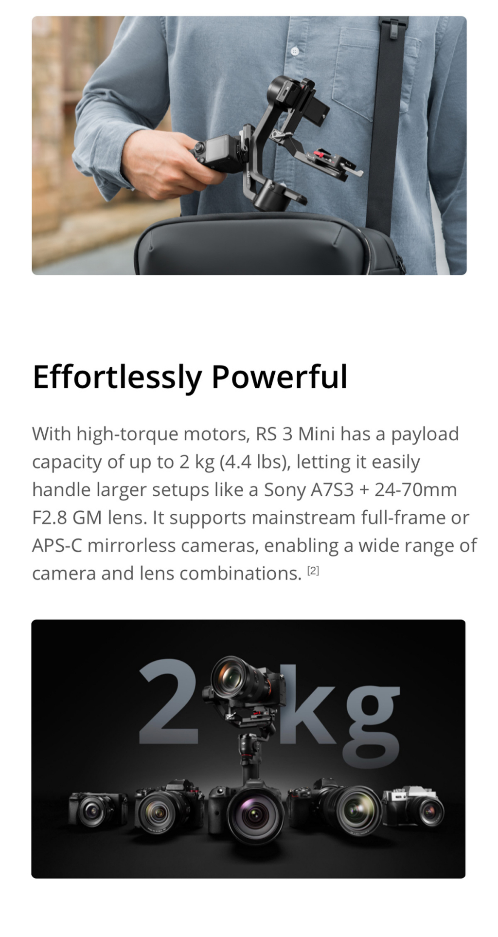 DJI RS 3 Mini - Stabilizer | Native Vertical Shooting | Bluetooth ...