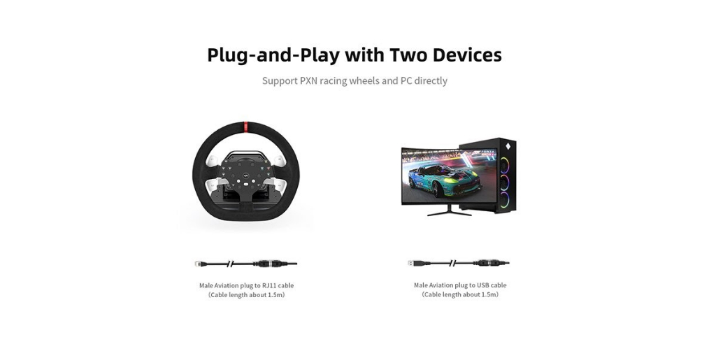PXN A7 Racing Shifter for Gaming (H-Shifter) | USB RJ11 PS2 ...
