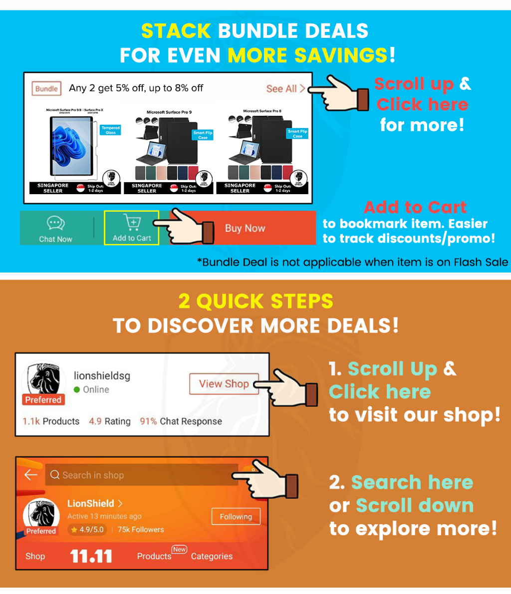 [SG] Microsoft Surface Pro 9 Smart Flip Case Casing Cover (Keyboard ...