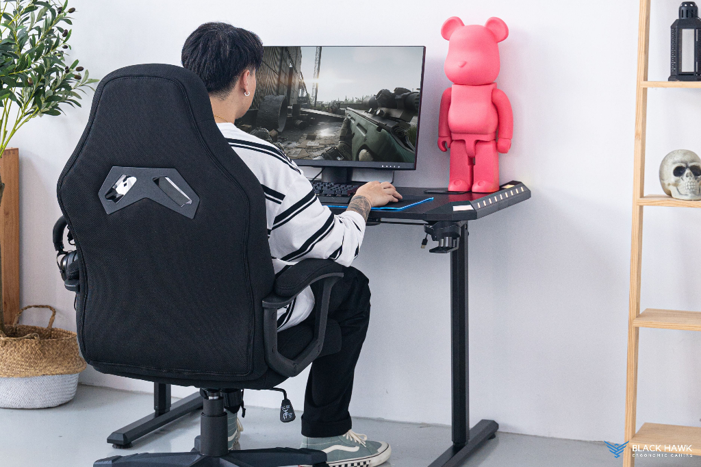 🦅(͢I͢N͢ ͢S͢T͢O͢C͢K͢S͢)͢ Black Hawk ALPHA Gaming Chair / Computer Chair ...