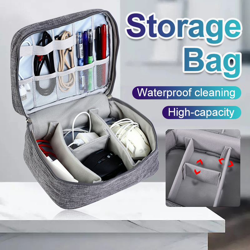 【SG】Travel Cable Bag Portable Digital Storage Pouch Waterproof ...