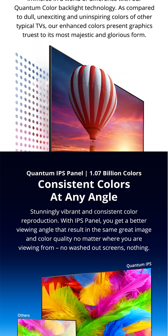 PRISM+ Q65 Quantum Edition | 4K Google TV | 65 inch | Quantum Colors ...