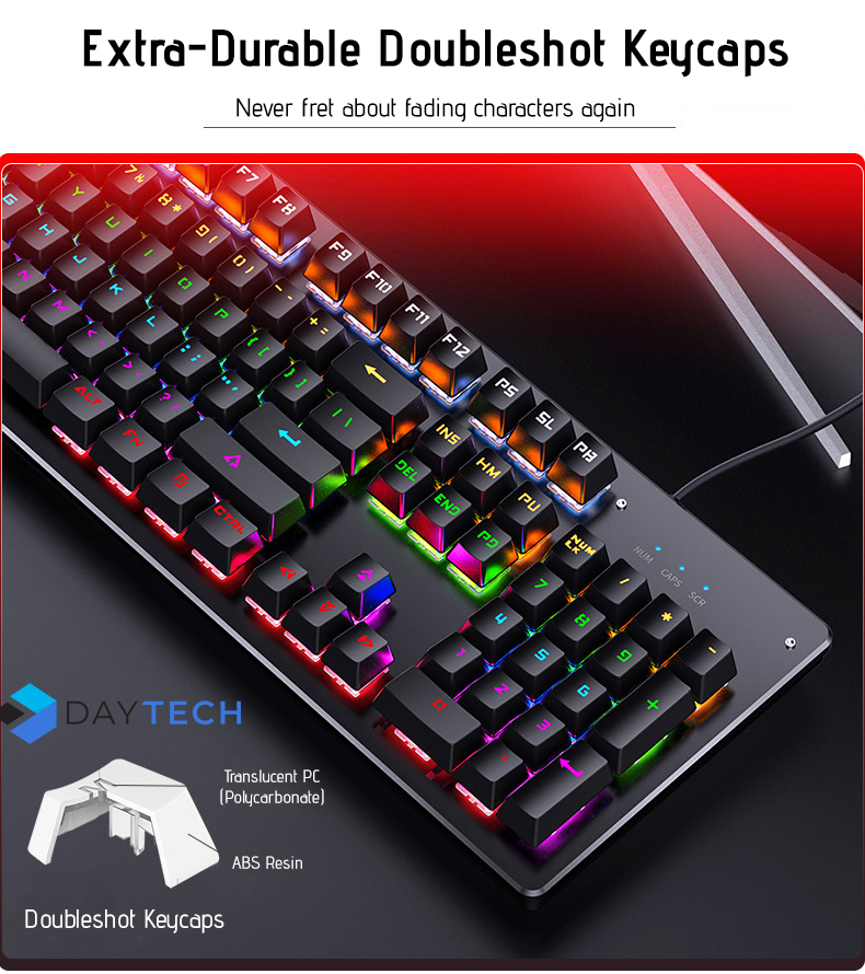 [SG Stock] RGB Mechanical Keyboard Hotswap | Gaming Keyboard | RGB ...