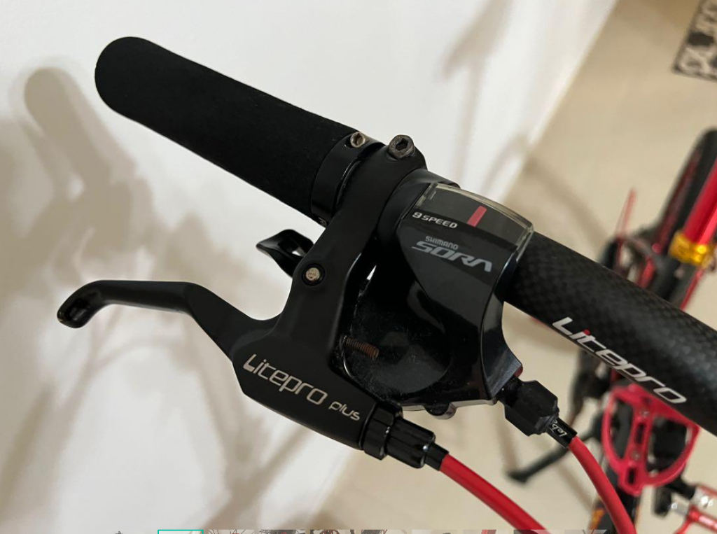 [SG SELLER] Shimano SORA R3000 9 Speed Folding Bike Set SL-R3000 Right ...