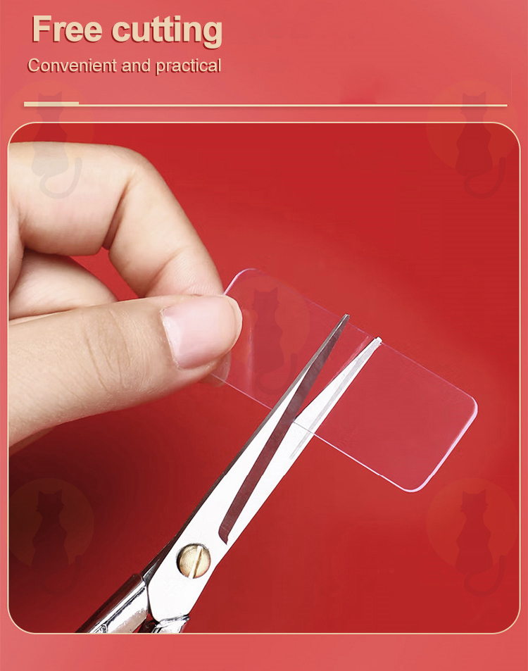 [ SG Ready Stock] Reusable Double Sided Stickers Nano PVC Tape Washable ...