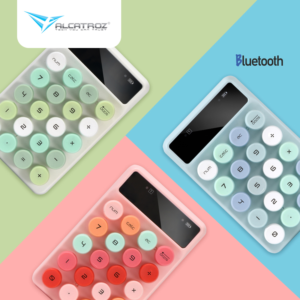 Alcatroz JellyBean Num A3 Bluetooth Number Pad | 2.4G Wireless For ...