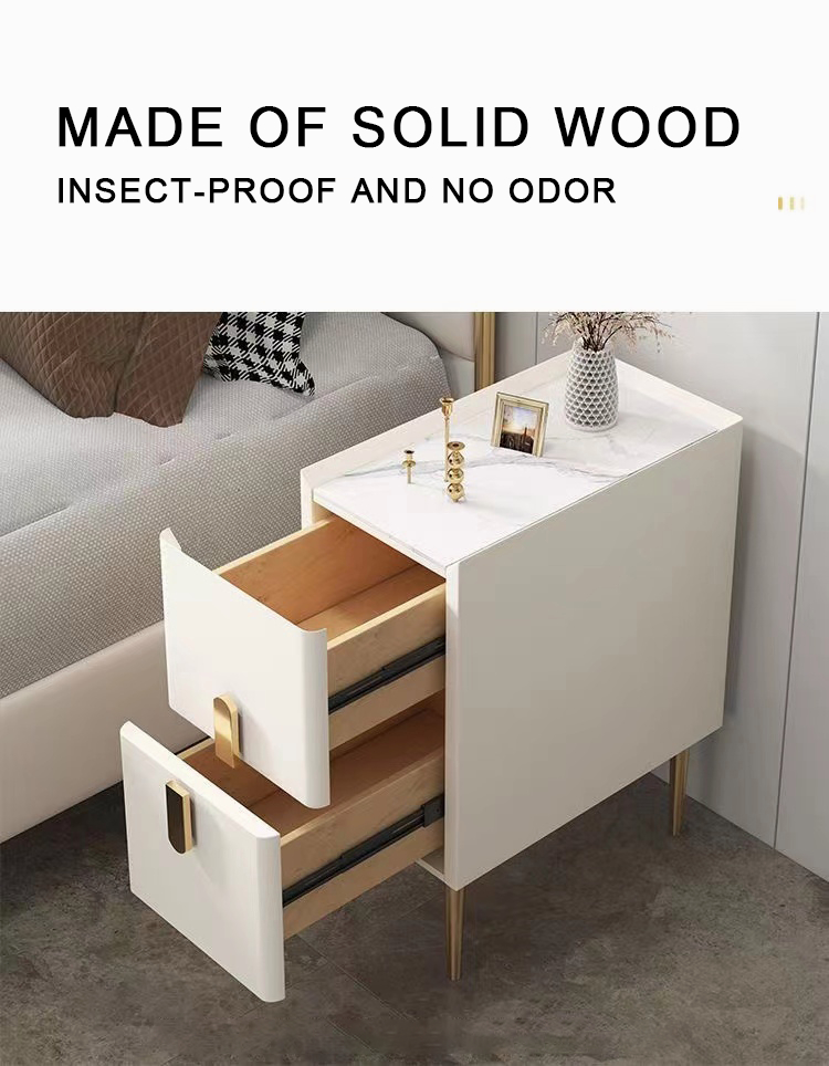 SG hot selling solid wood bedside table drawer cabinet bedside table ...