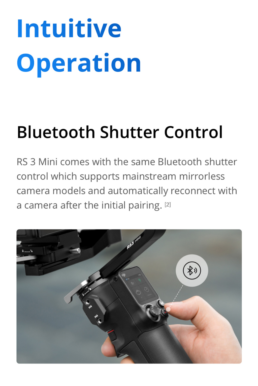 DJI RS 3 Mini - Stabilizer | Native Vertical Shooting | Bluetooth ...