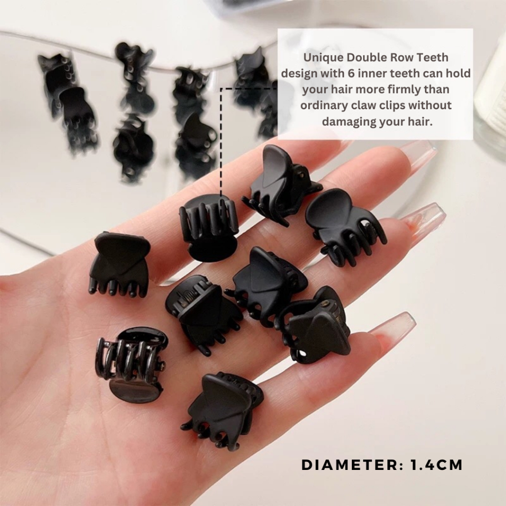 mixshop Korean Mini Claw Clip/Hair Clip/ Fashion Hair Accessories[SG ...