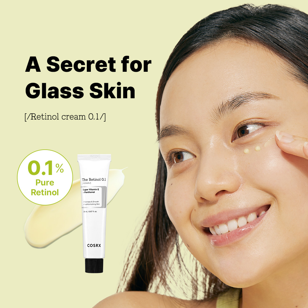 [COSRX] The Retinol 0.1 Cream & 0.3 Cream & 0.5 Oil (20ml), Powerful ...