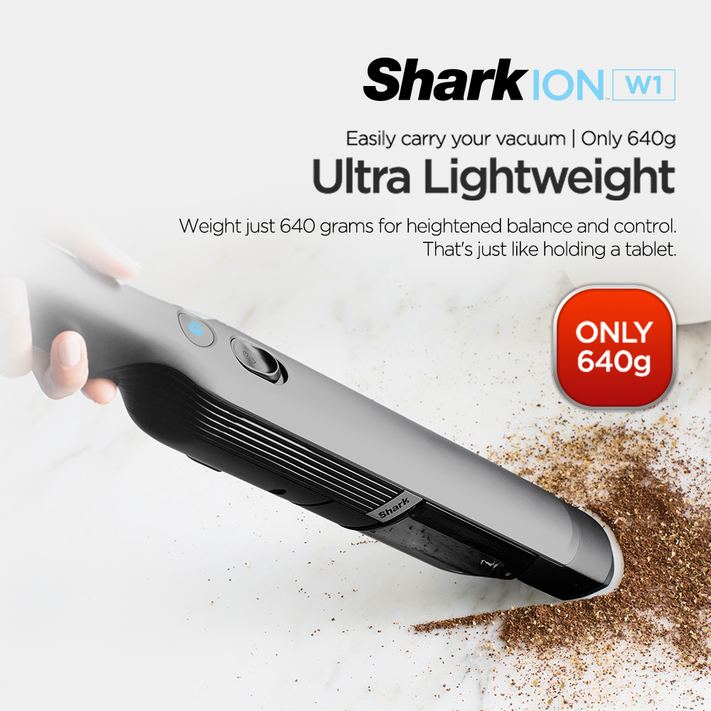 Shark WANDVAC Cordless Handheld Vacuum Cleaner, Lightweight, Powerful ...