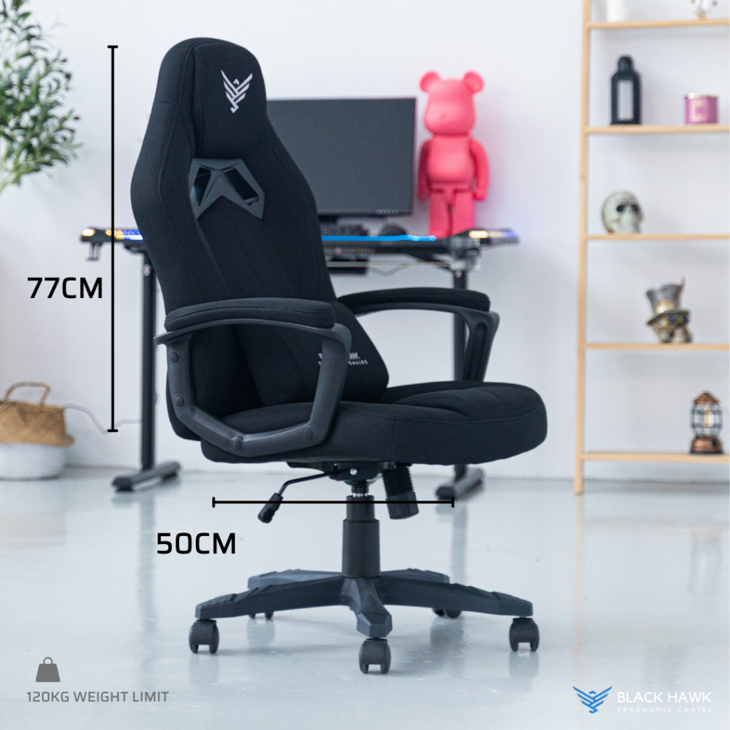 🦅(͢I͢N͢ ͢S͢T͢O͢C͢K͢S͢)͢ Black Hawk ALPHA Gaming Chair / Computer Chair ...