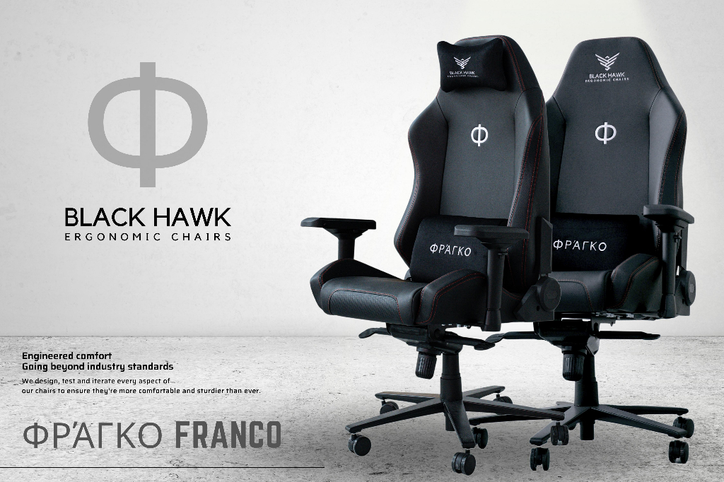 🦅(͢I͢N͢ ͢S͢T͢O͢C͢K͢S͢)͢ Black Hawk Franco Gaming Chair / Gaming Chair ...