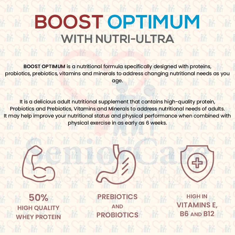 Nestle Boost Optimum 800g - Isocal Milk Daily Diet Supplement Whey ...