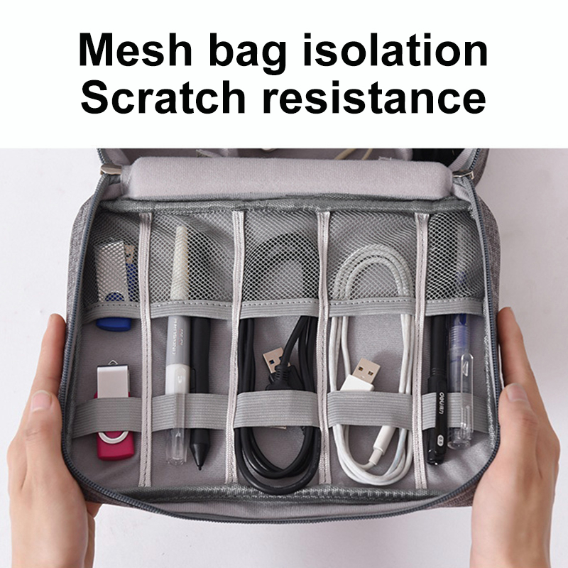 【SG】Travel Cable Bag Portable Digital Storage Pouch Waterproof ...