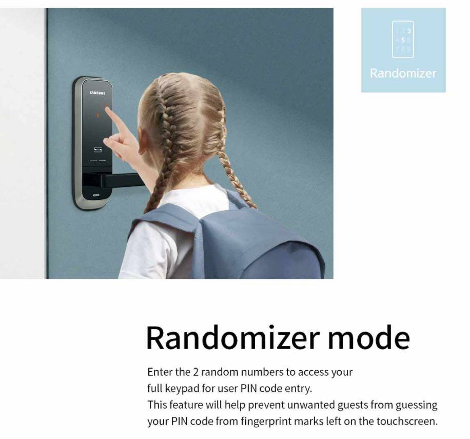 Samsung SHP-H20 DIY Smart Digital Door Lock Eco-Friendly Locks | Shopee ...