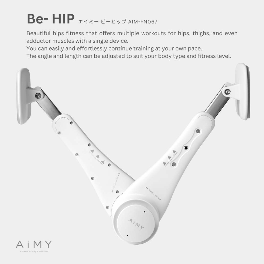 AiMY Be-Hip (Leg Exercise Equipment for Inner Thigh Exercise Toner and Firm Buttock "Hip Trainer ...