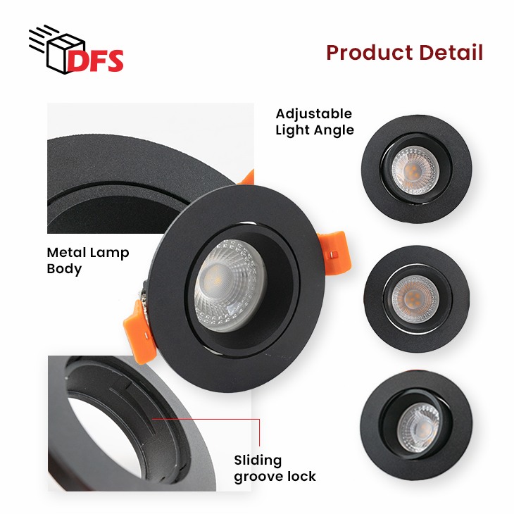 [BUY 1 FREE 1 BULB] DFS LED Spot Light ANTI GLARE 4W/5W Tri tone /9W ...