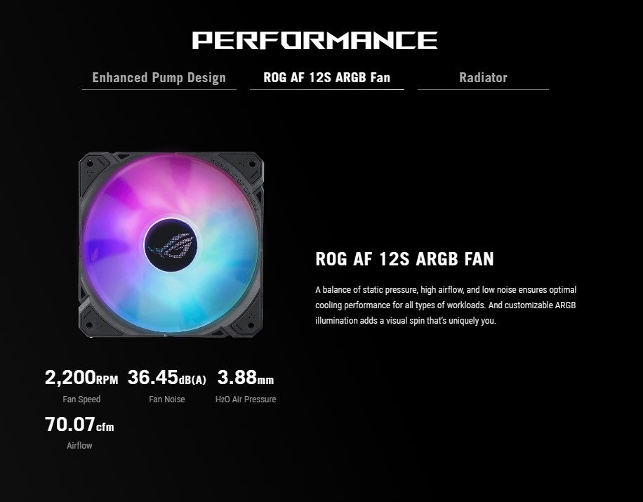 ASUS ROG Ryuo III 360 all-in-one CPU liquid color with Asetek 8th gen ...