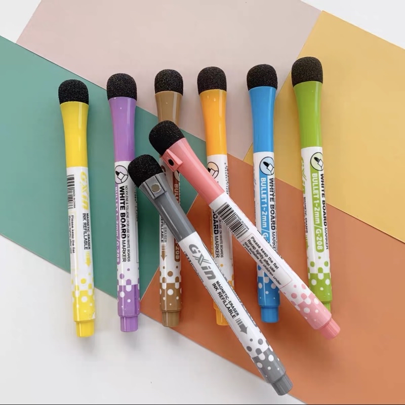 [SG seller] Erasable Magnetic Whiteboard Marker with Felt Eraser / Dry ...