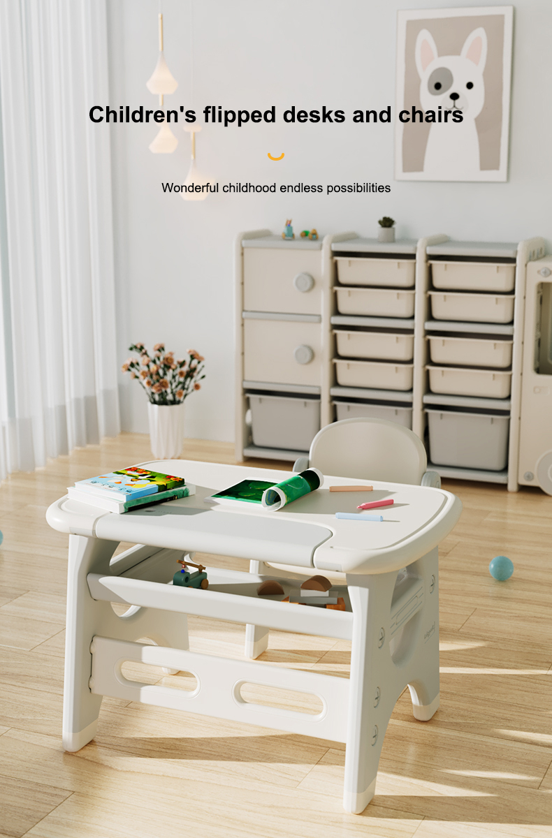 SG STOCK - Kids Children Educational Learning Writing Study Table Set ...