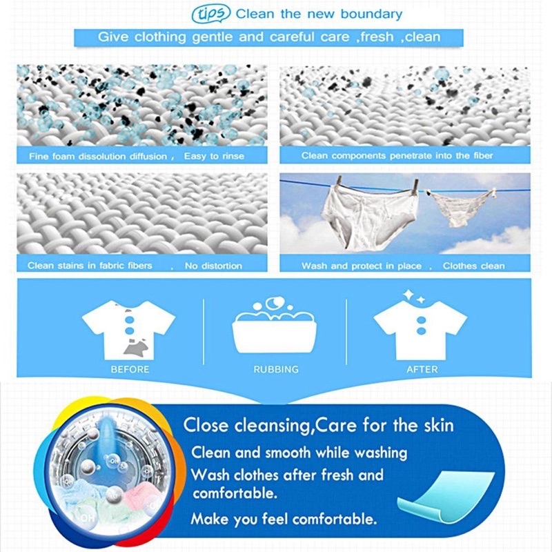 Low suds Detergent Laundry Sheets 40pc | Shopee Singapore