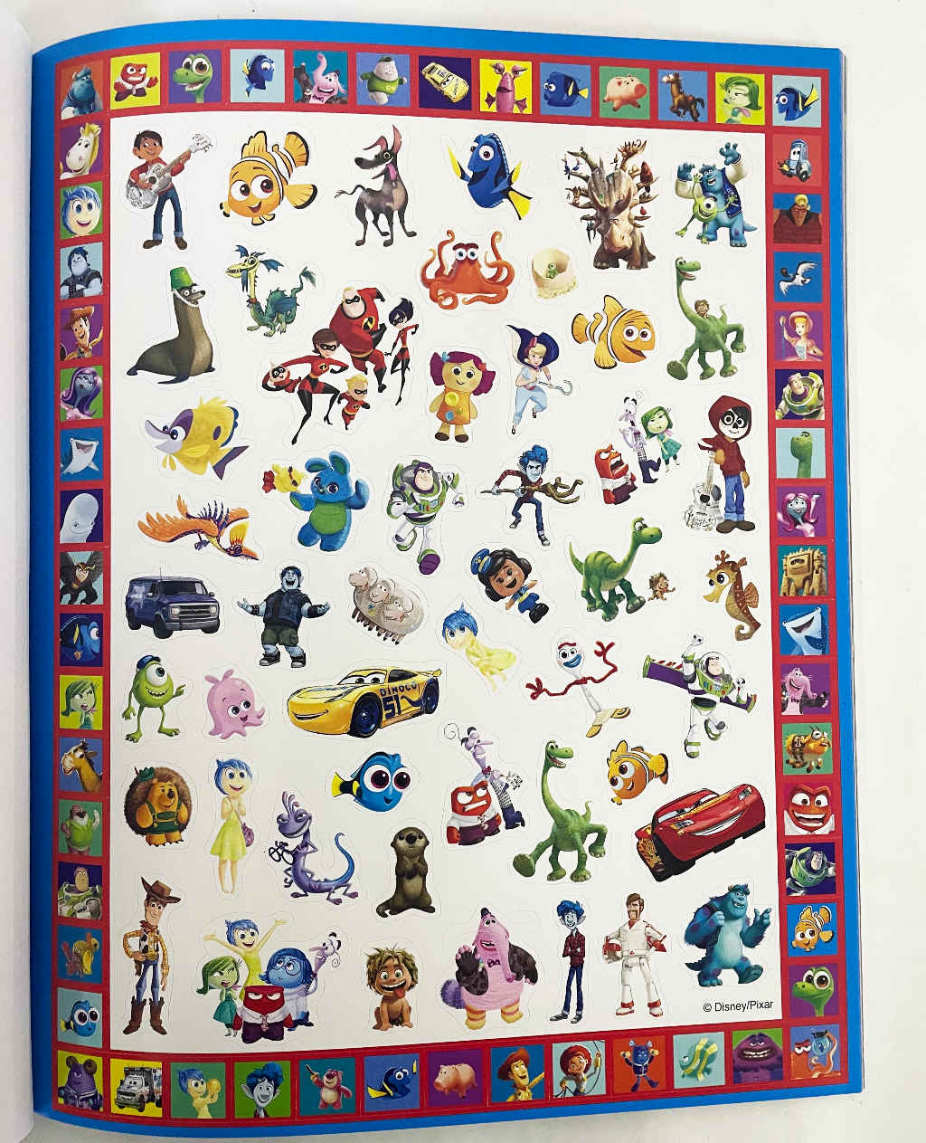 Disney Pixar 1001 Stickers Book With Activities Colouring & Foil ...