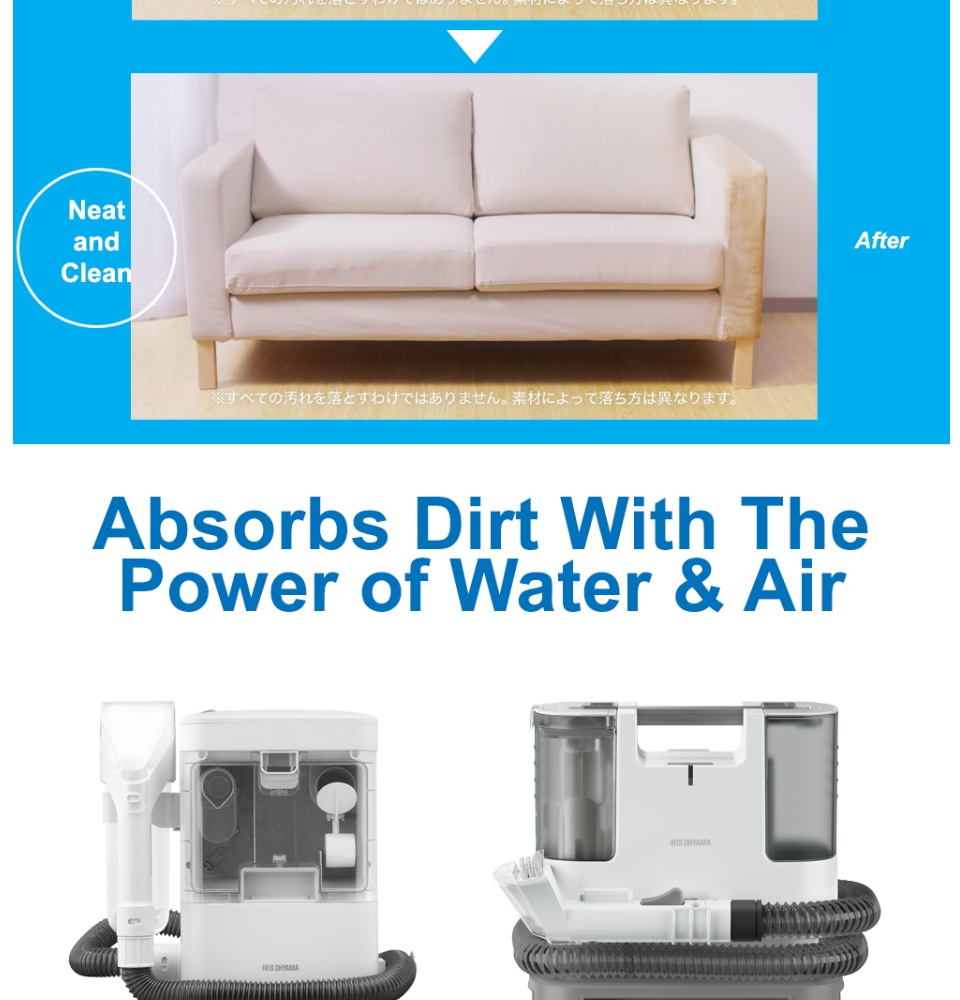 Iris Ohyama Rinser Cleaner Automatic Pump Type - RNS-P10 | Shopee Singapore