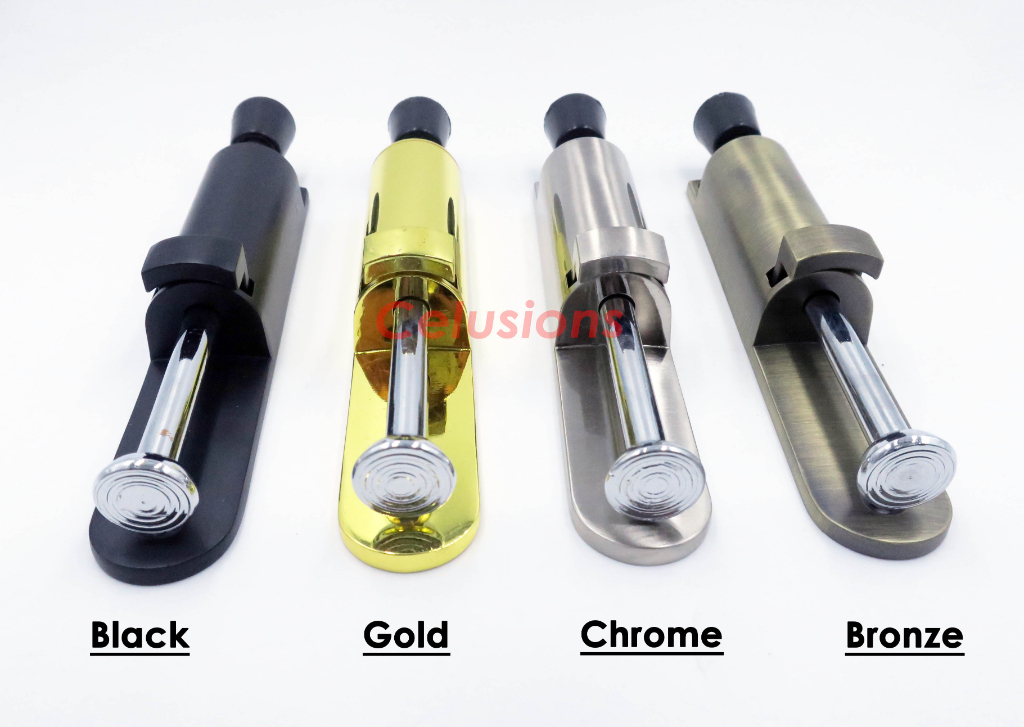 【SG Stock】 ️Step-On Foot Operated Door Stopper ️ Spring Loaded ...