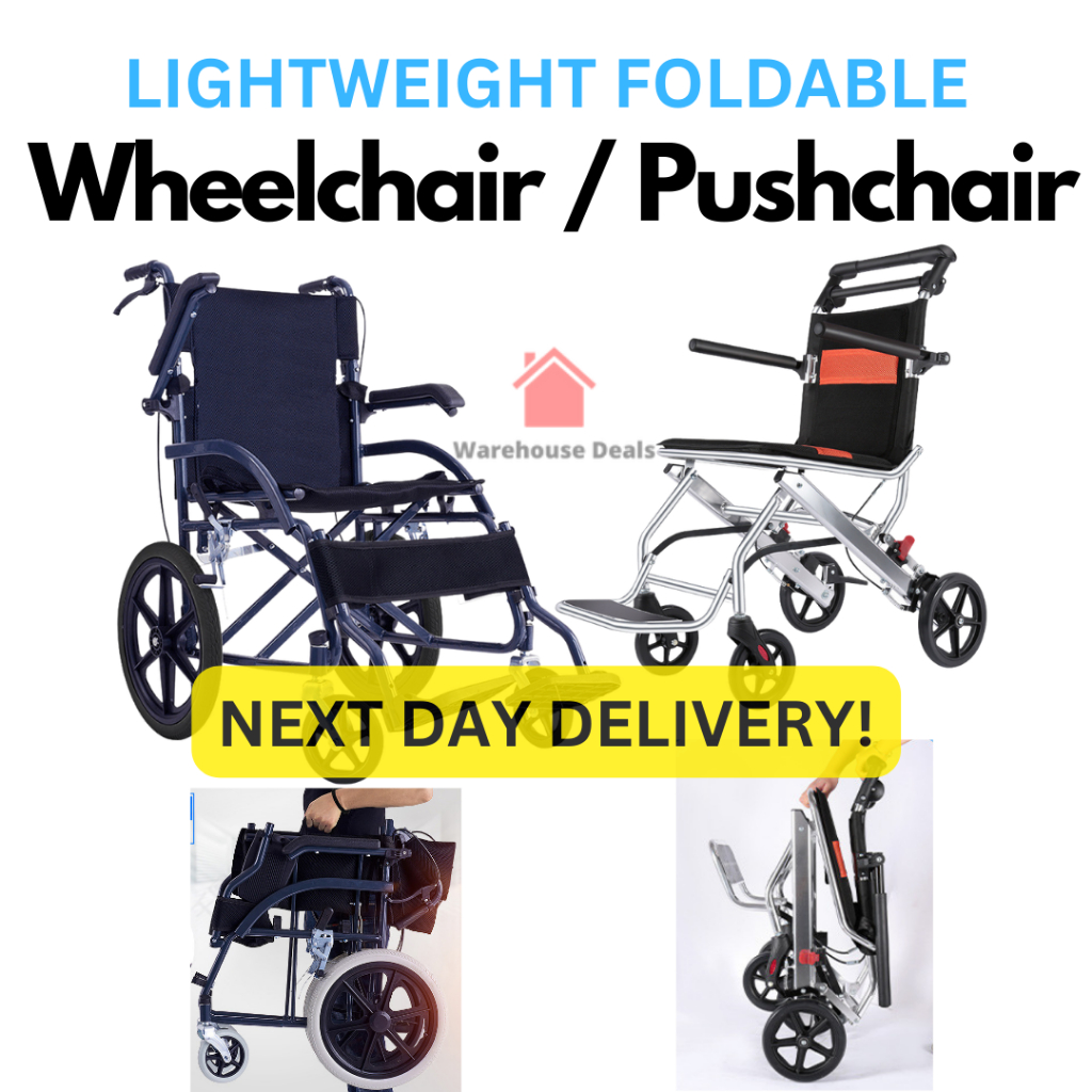 Lightweight Economical Pushchair / Wheelchair | Fold Up Armrest ...