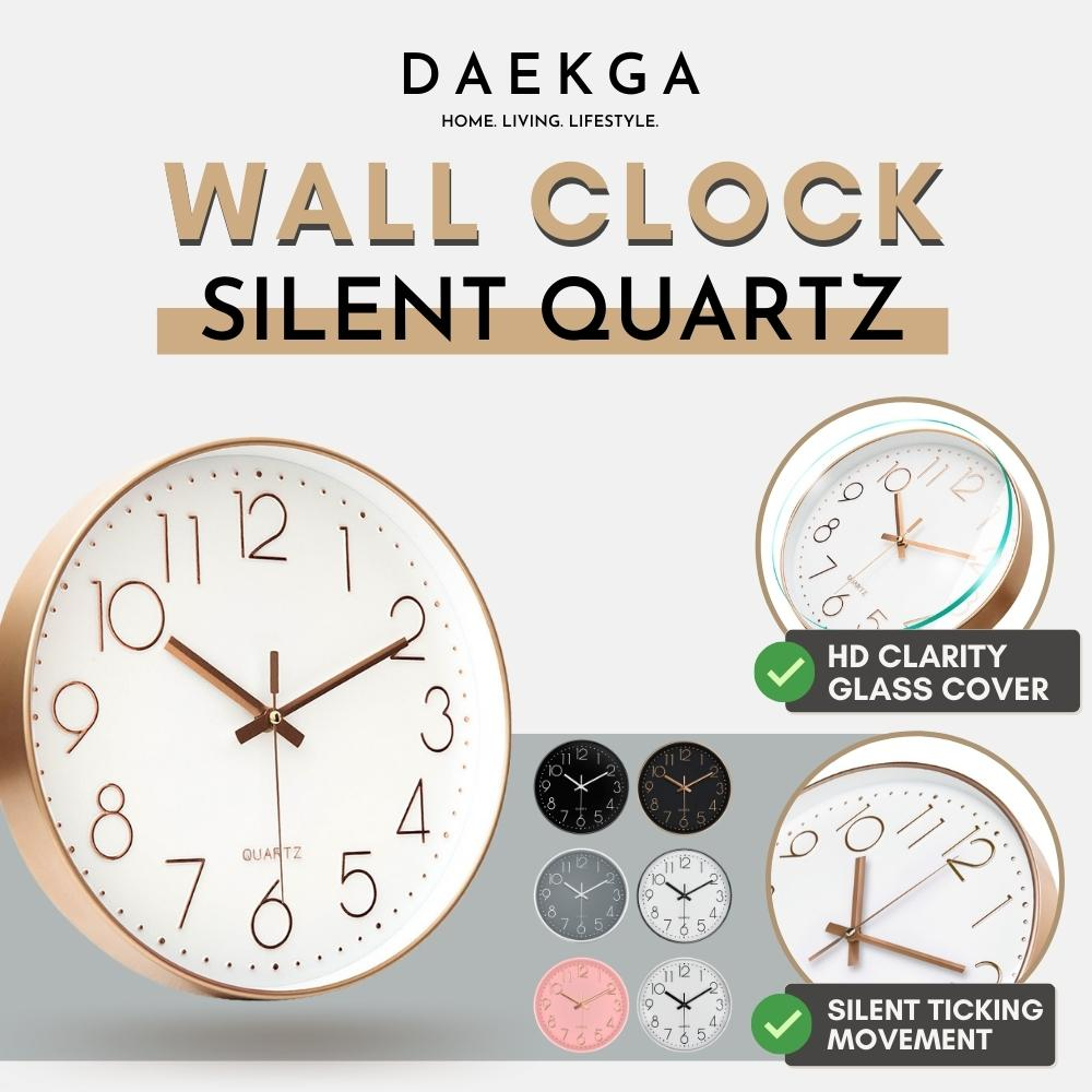 Wall Clock 30cm / Minimalist Wall Clock / Nordic Quartz Wall Clocks ...