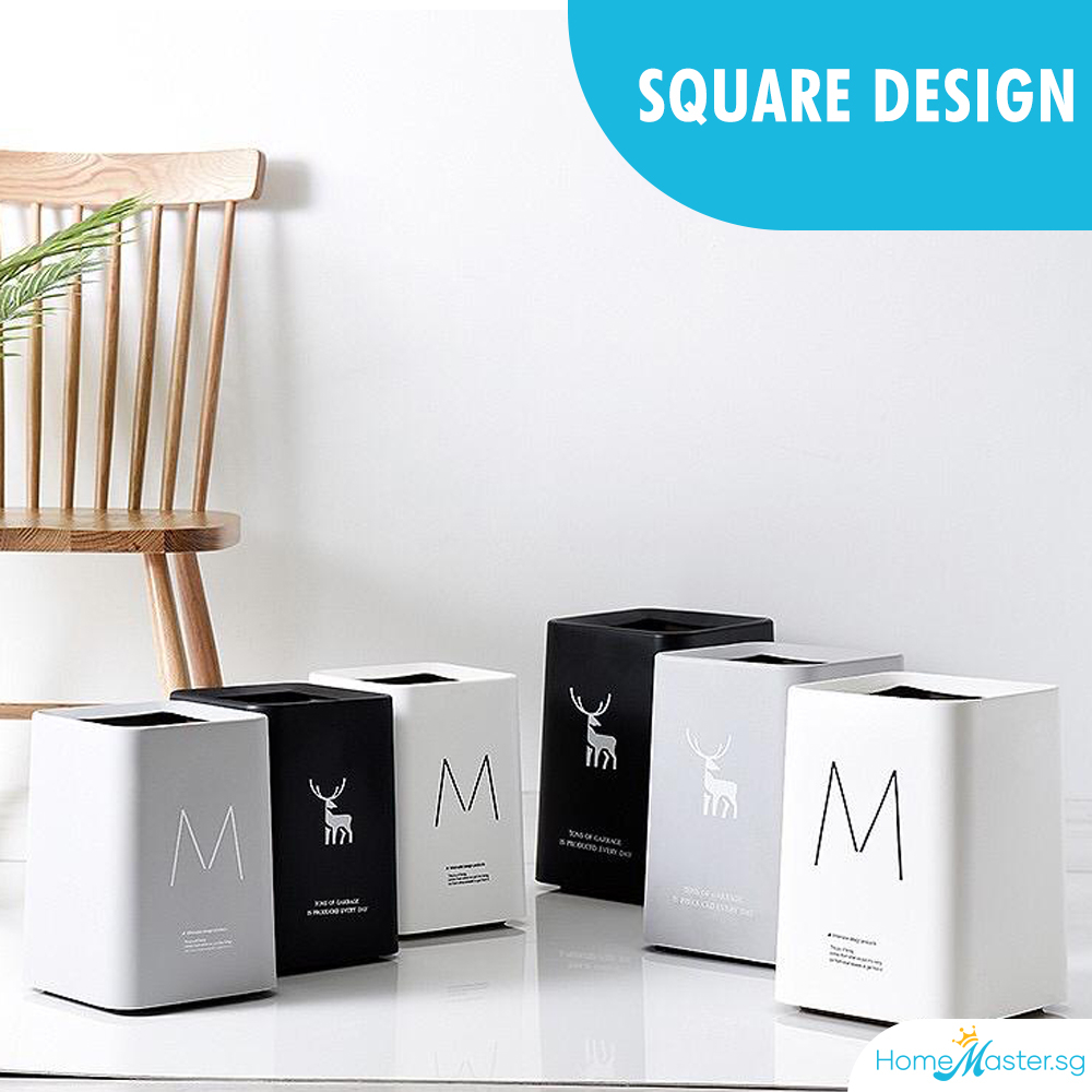 [SG Ready Stock] Japan Style Simple Classic Dustbin | Shopee Singapore