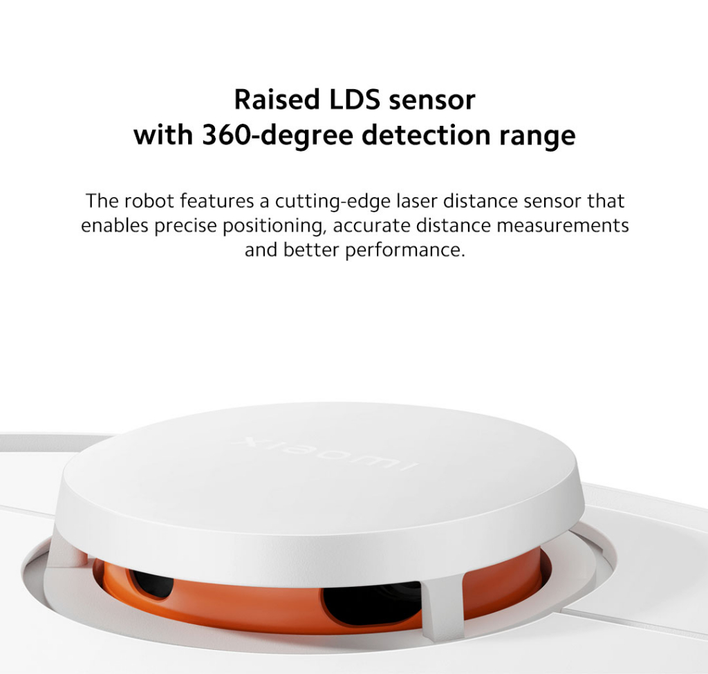 Xiaomi Mi S10 Robot Vacuum 4000Pa App Control Sweep and Mop LDS Sensor ...
