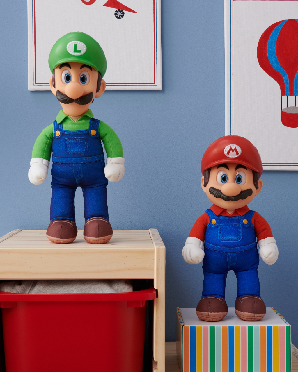 The Super Mario Bros. Movie 14-inch Posable Plush Mario | Shopee Singapore