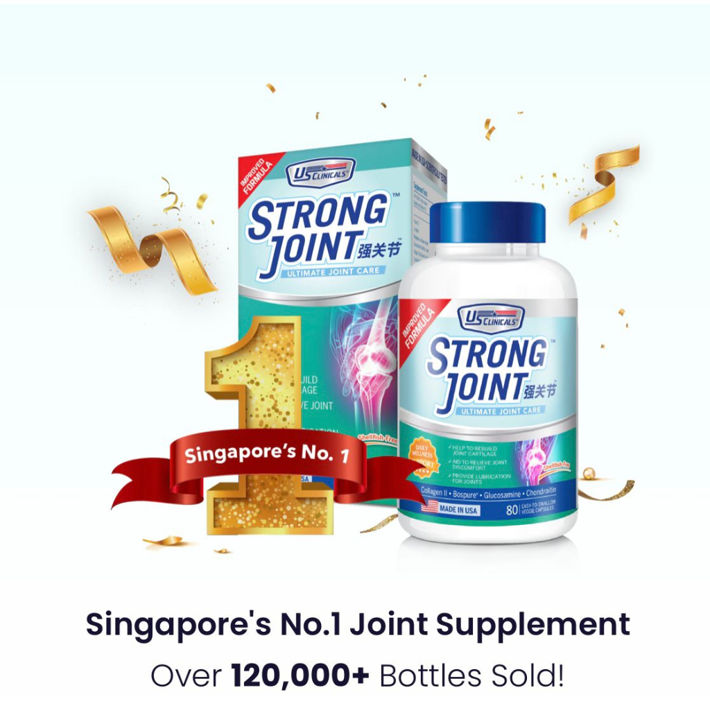 US Clinicals StrongJoint 80s | Knee Joint Supplement | Joint Health ...