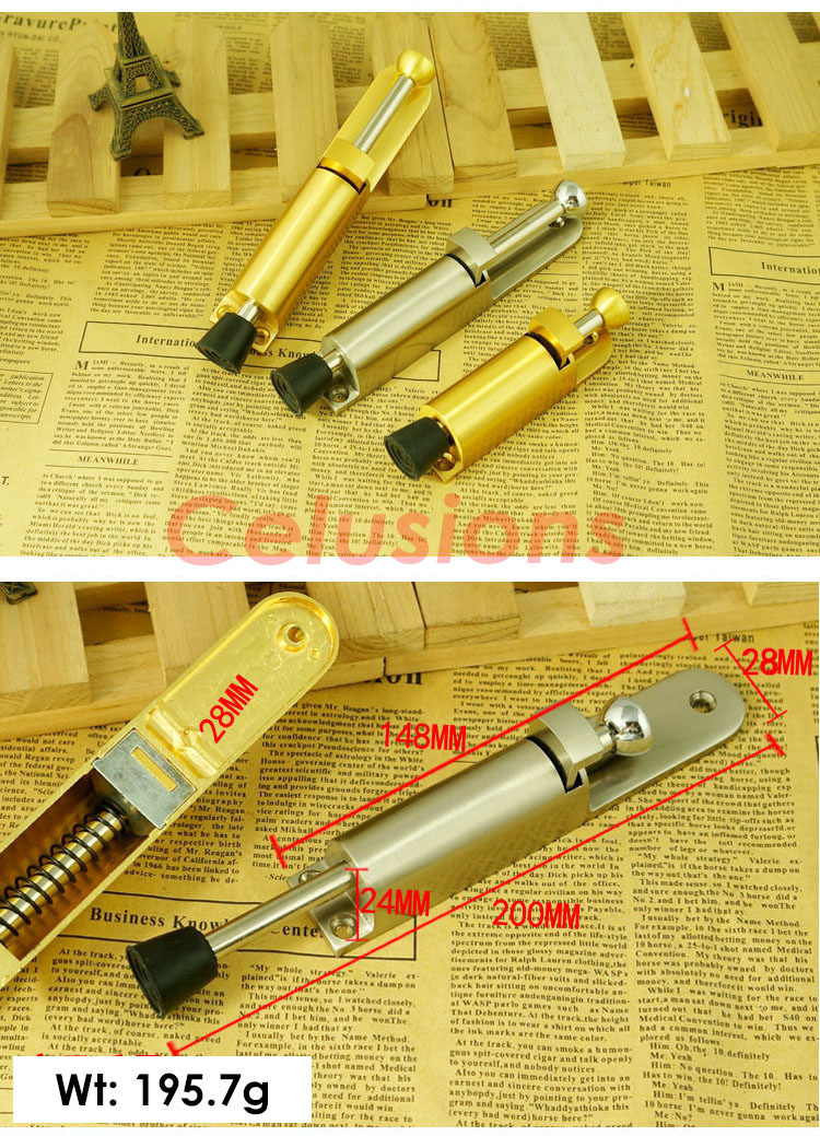 【SG Stock】 ️Step-On Foot Operated Door Stopper ️ Spring Loaded ...