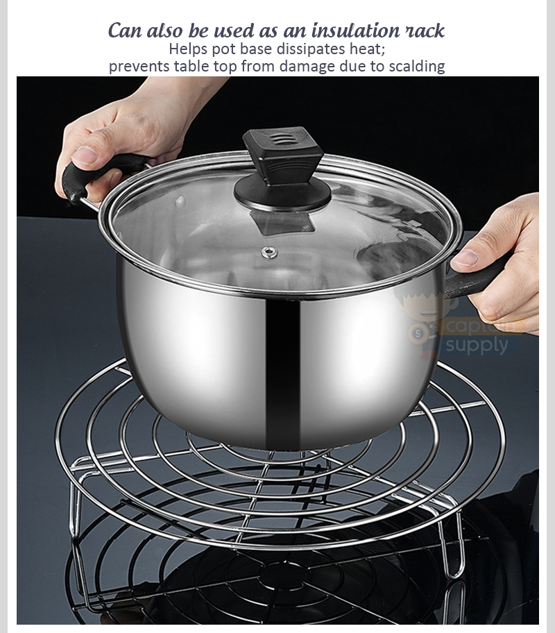 304 Stainless Steel High Quality Steam Rack Stand | Shopee Singapore