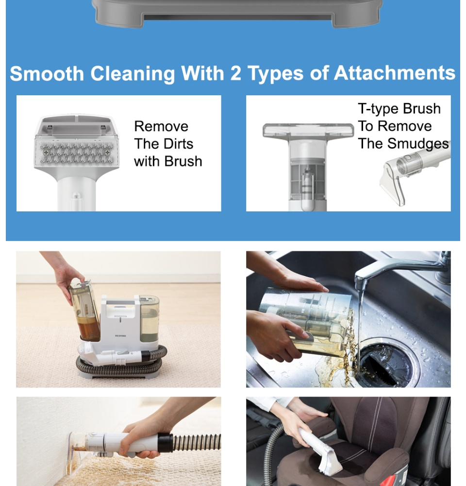 Iris Ohyama Rinser Cleaner Automatic Pump Type - RNS-P10 | Shopee Singapore