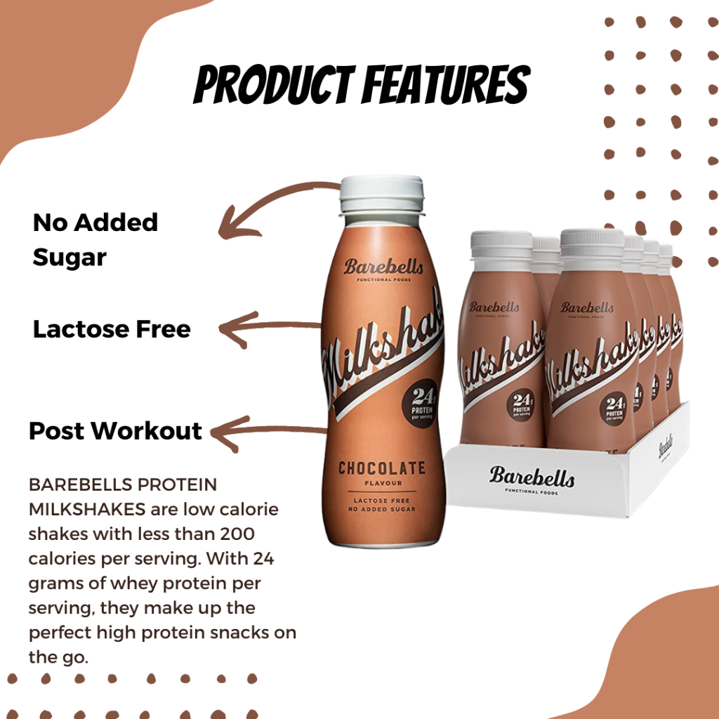 Barebells Protein Shakes, Post Workout Milkshake Drinks, High Protein ...