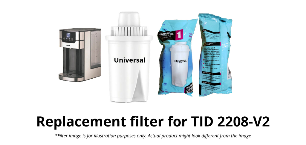 (Bundle of 3) Tecno replacement filter for TID 2208-V2 (TID2208-V2 ...