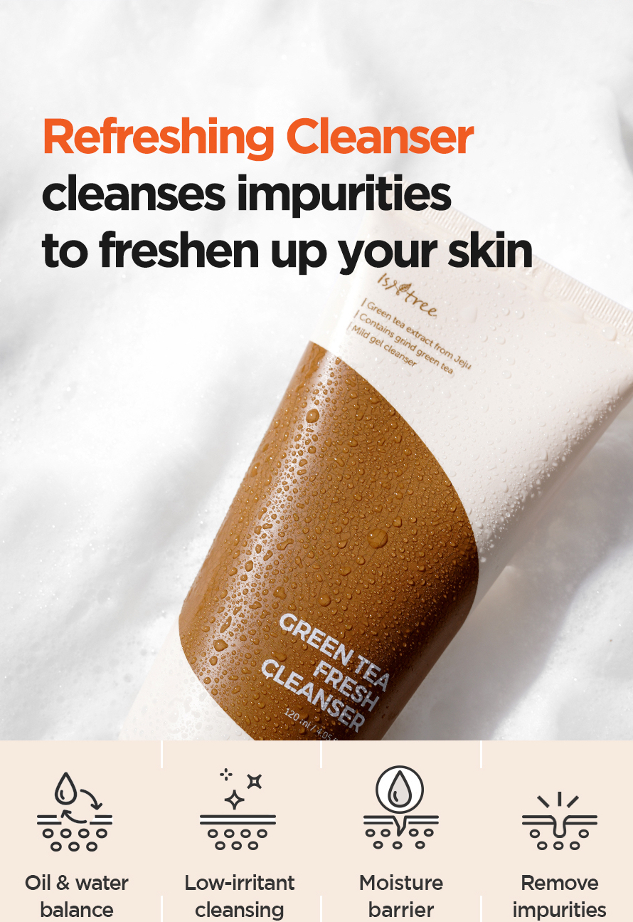 Isntree Green Tea Fresh Cleanser | Shopee Singapore