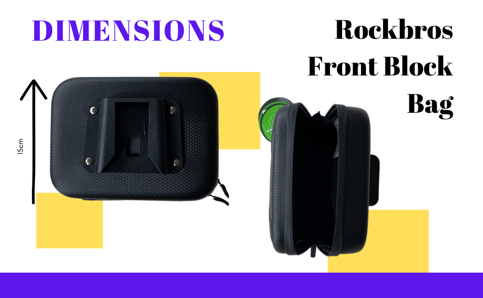 [SG Stock Ready] Rockbros Front Block Bag Bicycle | Shopee Singapore