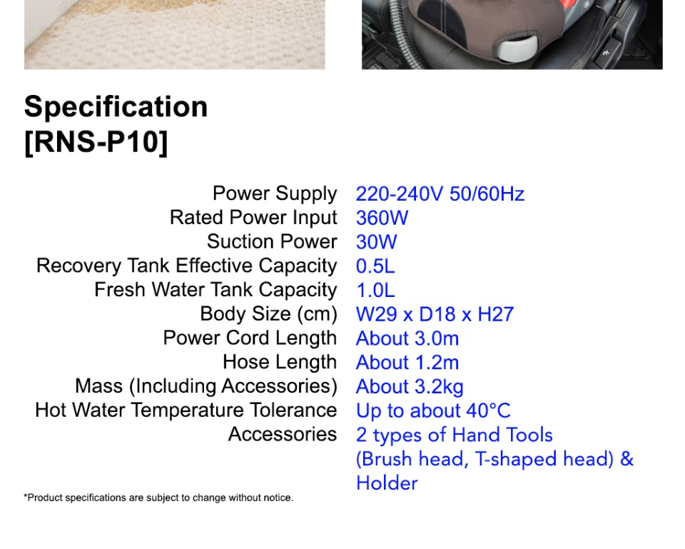 Iris Ohyama Rinser Cleaner Automatic Pump Type - RNS-P10 | Shopee Singapore