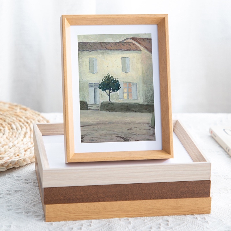 SG Stock Simple Wooden Photo Frame Table Decorations Picture Frame 3R ...